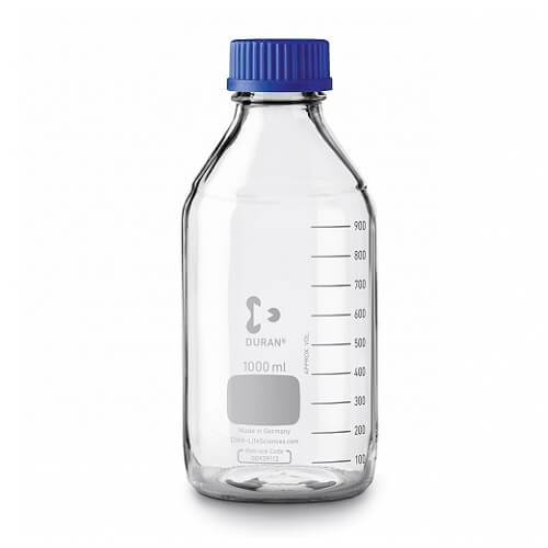 Duran Lab Glass Bottle 1000 ML - T.R Trade Center